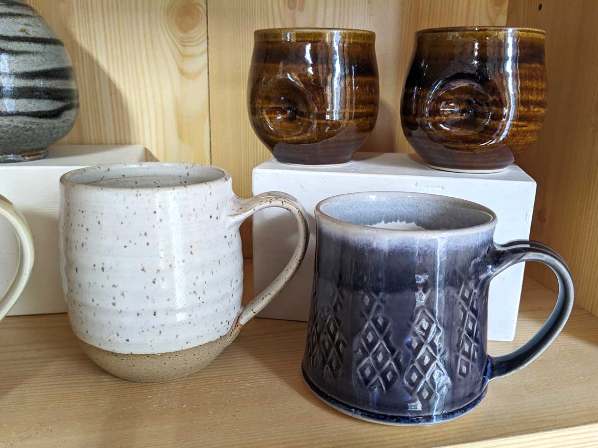 Sandra Shaffer - Denman Island Pottery Studio Tour