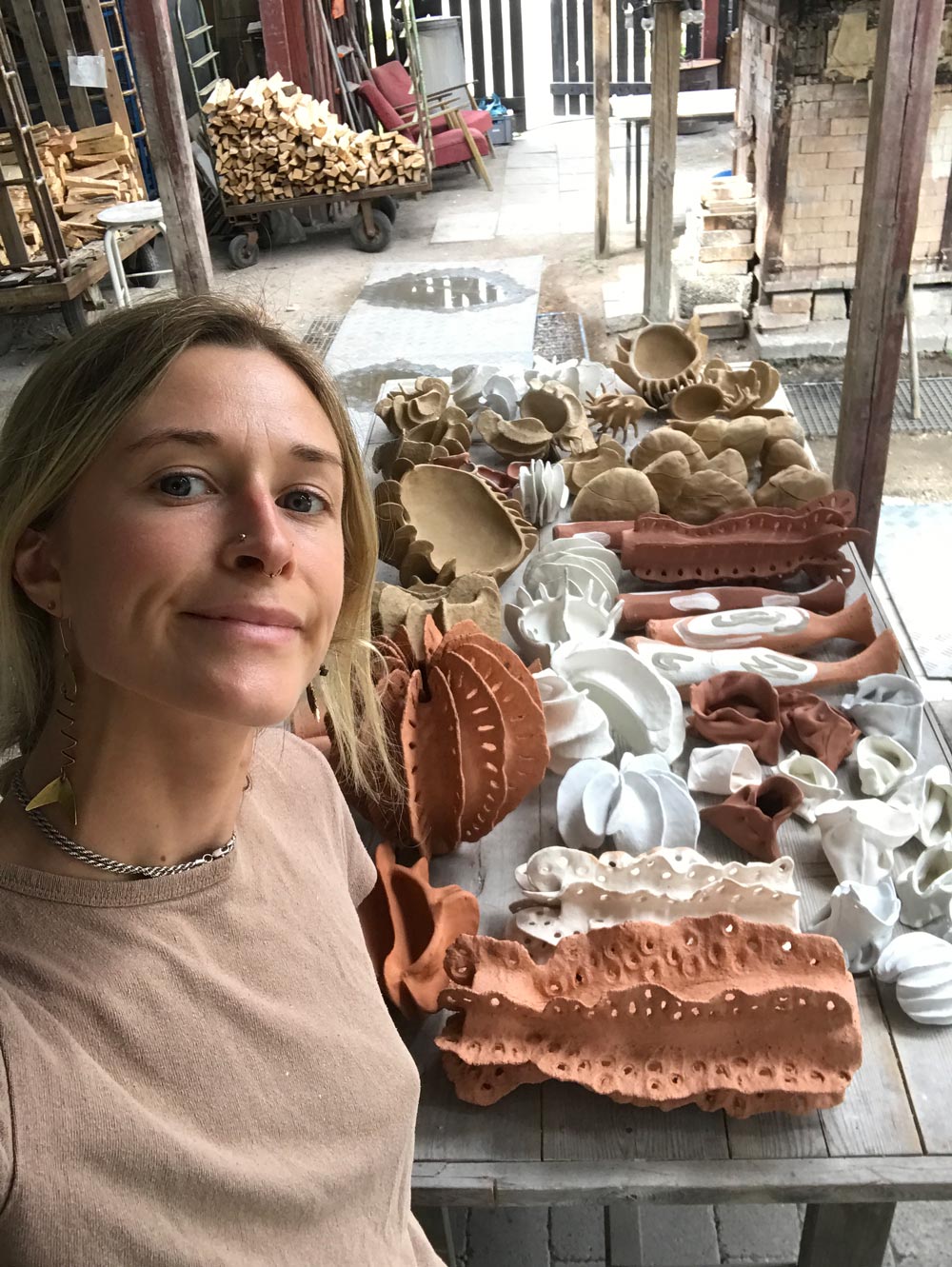 Sarah Graeme - Denman Island Pottery Studio Tour
