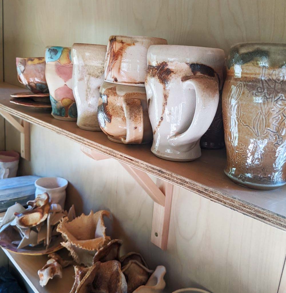 Sarah Graeme - Denman Island Pottery Studio Tour